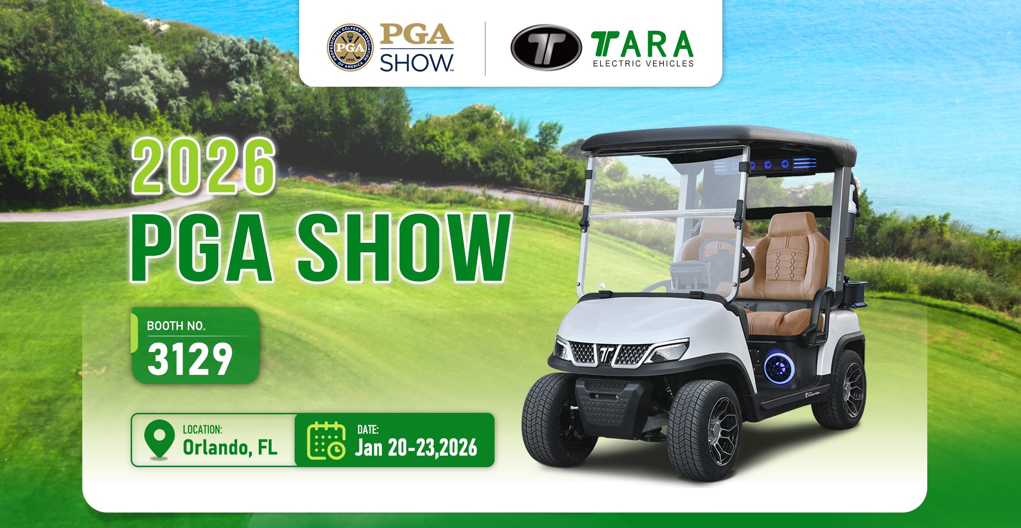 2026 PGA Merchandise Show – Join Tara at booth number 3129 - Tara ...